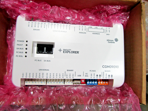JOHNSON CONTROLS F4-CGM09090-0 GENERAL PURPOSE CONTROLLER 9 INPUTS 9 ...