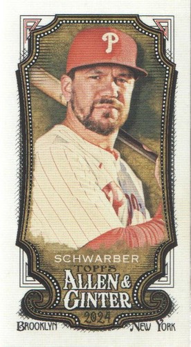 2024 Topps Allen and Ginter Baseball Mini #306 Kyle Schwarber SP | eBay