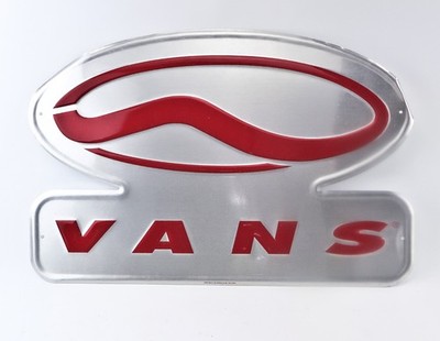 VANS Skate BMX Shoes Metal Retail Display Store Shop Wall Sign Art from ...
