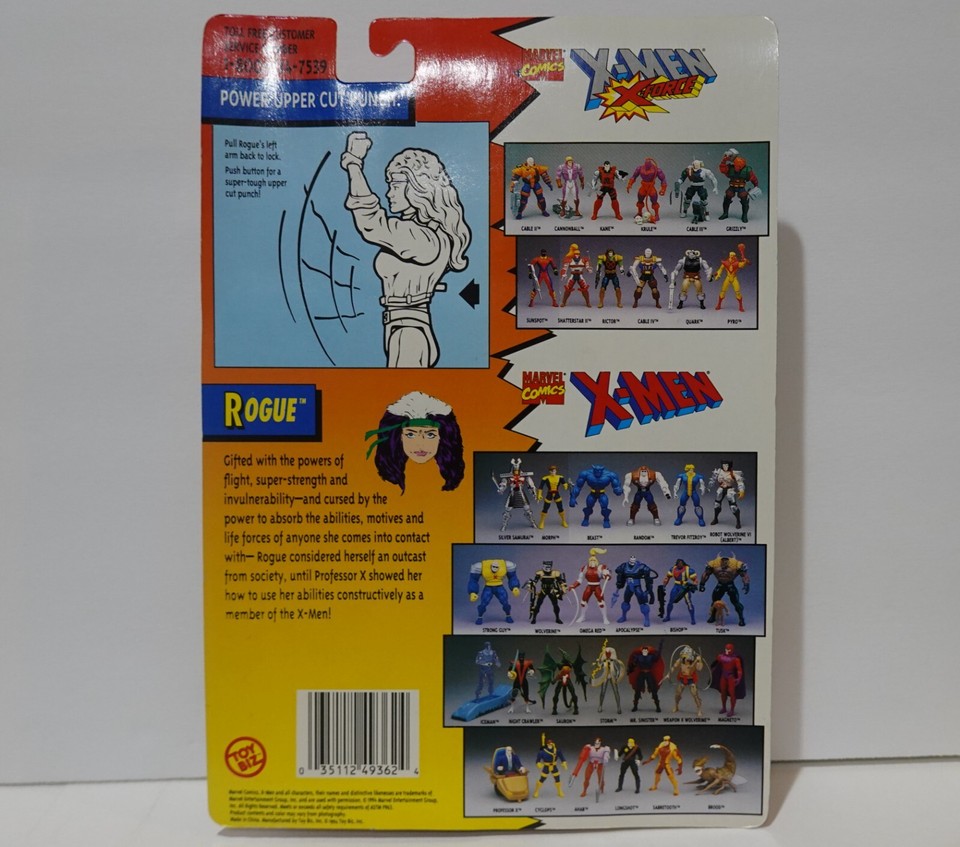 X-men 90s Action figures Toy Biz pick Phoenix Rogue Psylocke Iceman ...
