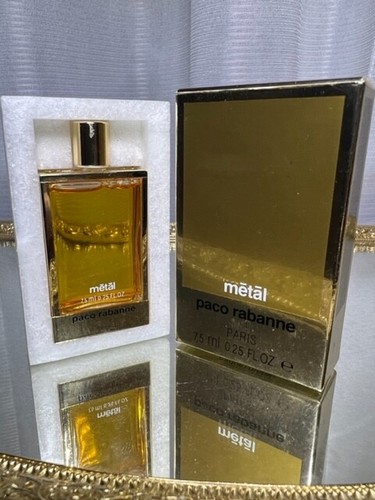 Metal Paco Rabanne extrait 7,5 ml. Vintage 1979. Sealed bottle | eBay