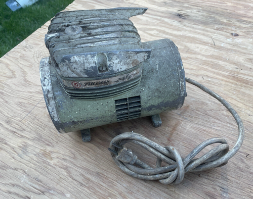 WORKING Vintage Thomas Industries Sprayit Oiless Diaphragm Compressor ...