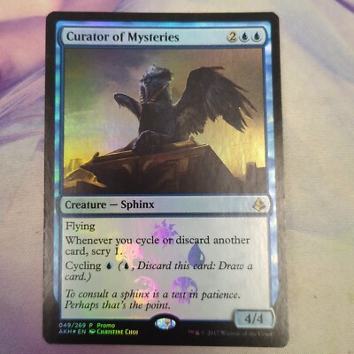 Magic The Gathering Media Promos Curator Of Mysteries 049/269 Foil | eBay