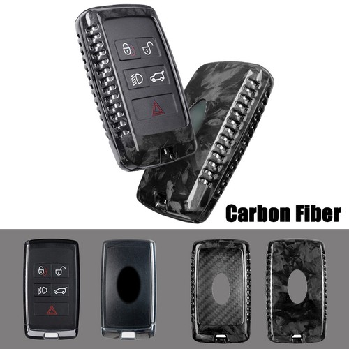 Carbon Fiber Car Key Fob Case Cover For Land Rover Range Rover For ...