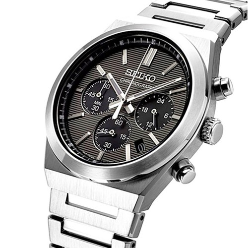 Seiko SSB455P1 Conceptual Regular Grey Chronograph Analog Quartz Men's ...