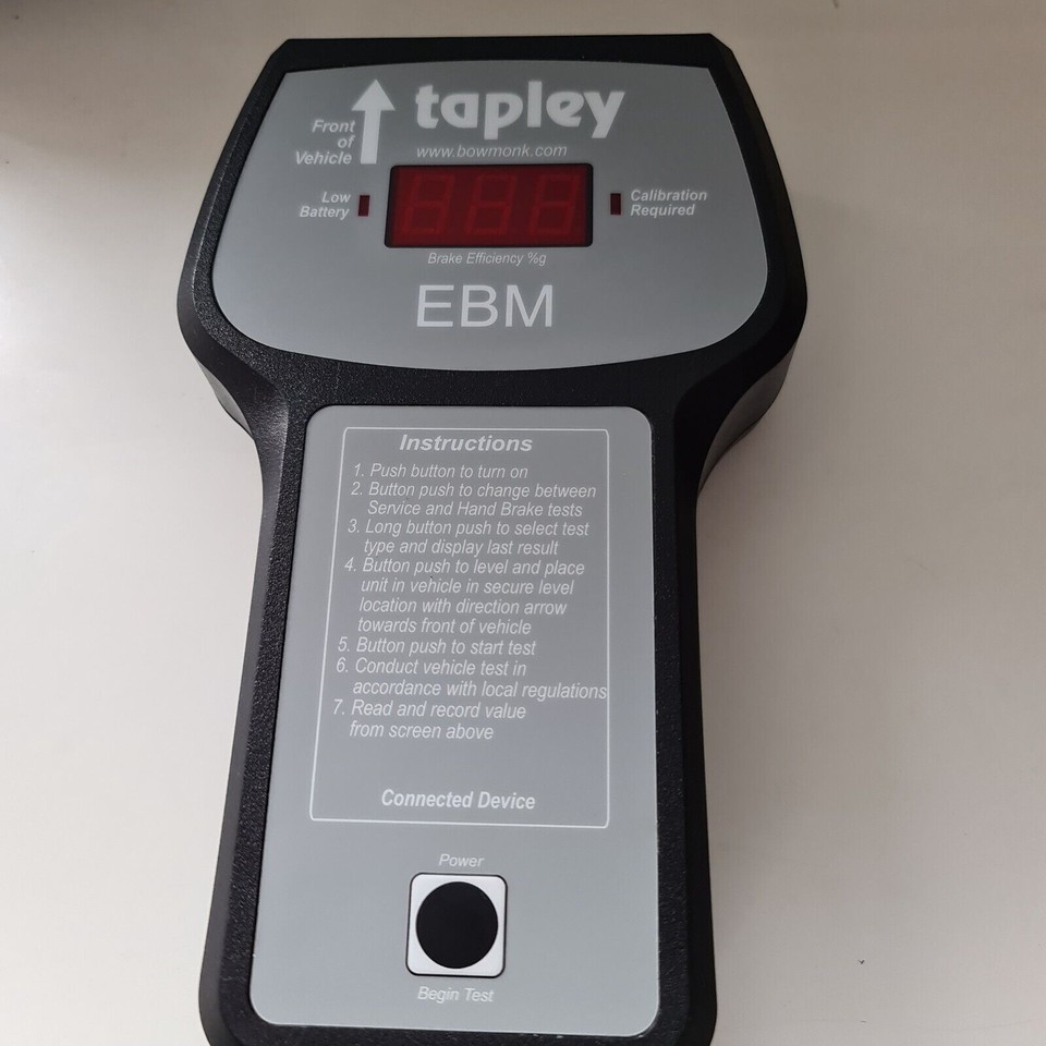 Bowmonk Tapley EBM for MOT or Truck, Tapley Meter | eBay UK