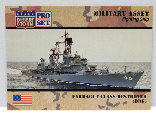 Military Farragut Class Destroyer Trading Card #189 | eBay