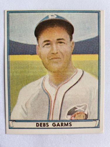 1941 Play Ball Reprints Baseball Card #11 Debs Garms | eBay