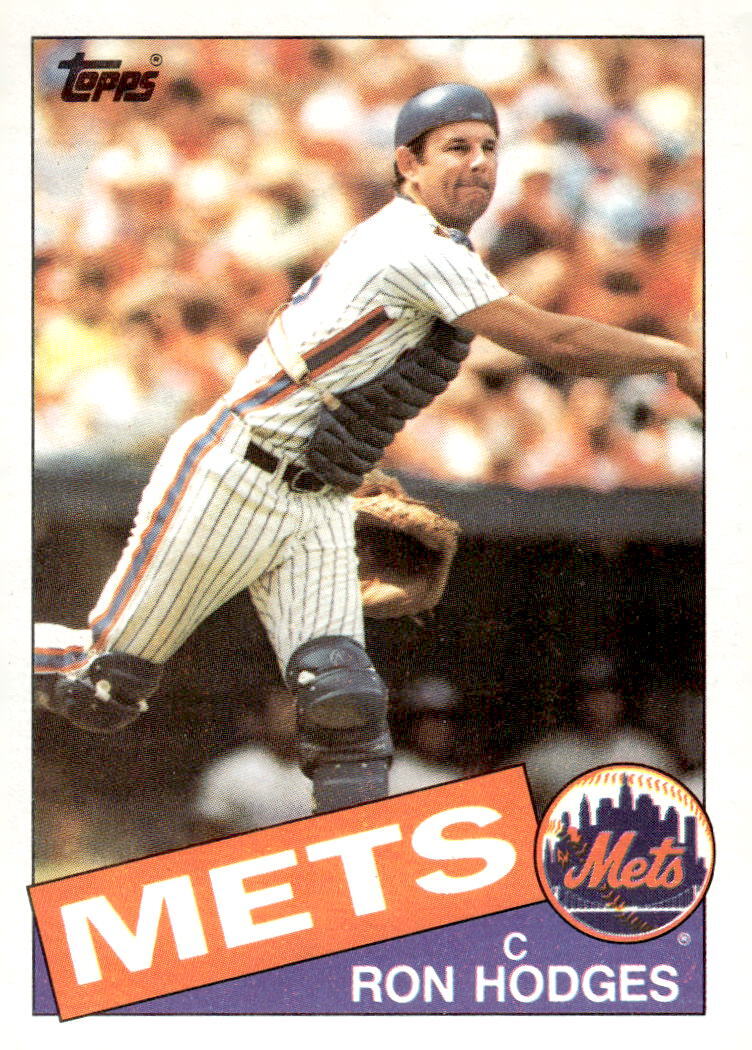 1985 Topps #363 Ron Hodges - New York Mets | eBay