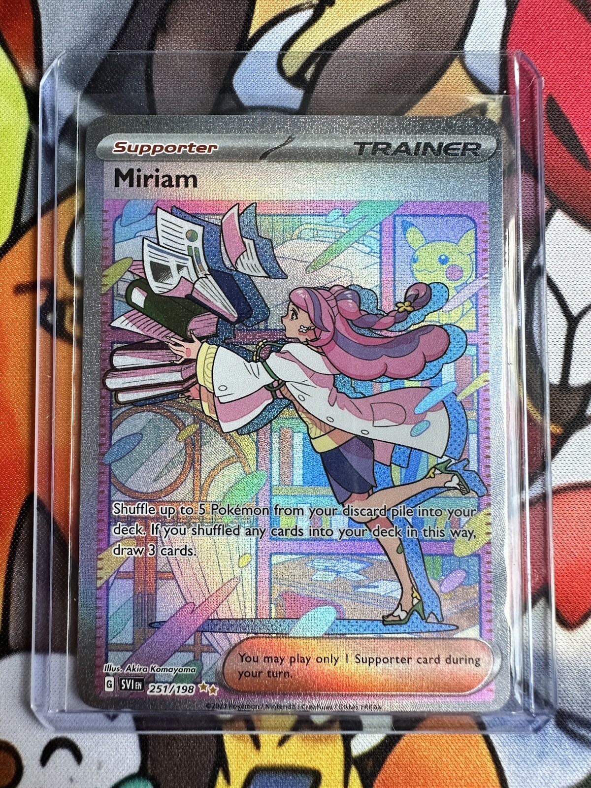 Miriam Alt Art 251/198 NM/M English Scarlet And Violet Pokemon Card | eBay