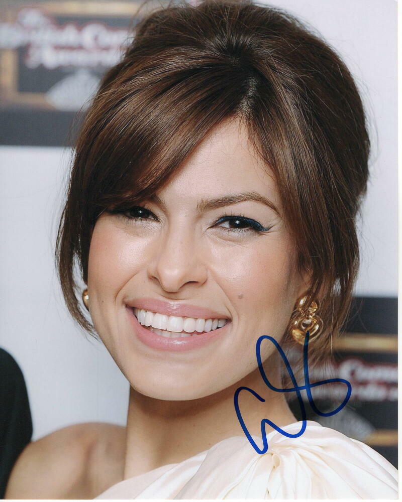 Eva Mendes Autographed Signed 8X10 PHOTO - TRAINING DAY, 2 FAST 2 ...