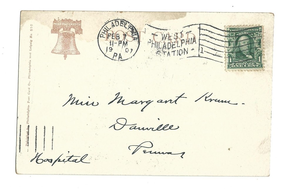 1907 Postcard Beaver Dam Zoological Gardens West Philadelphia Station ...