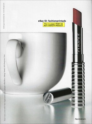 vintage CLINIQUE 1-Page PRINT AD 1998 iconic colorful graphic SUPERLAST ...