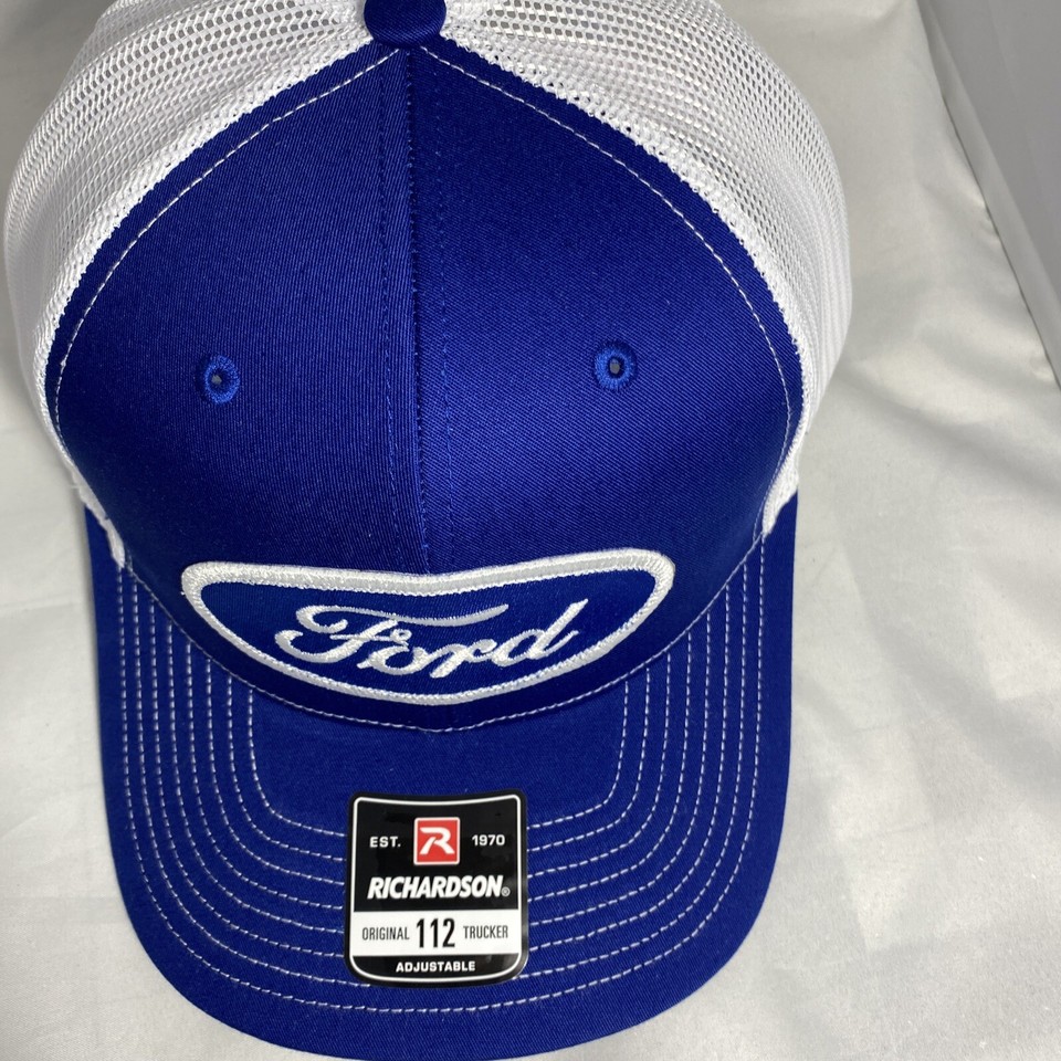 Ford Hat, Ford Vintage Trucker Hat, Ford Logo Patch on Mid-Crown ...
