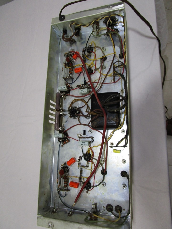 Super Rare 1961 Sound Projects / Lectrolab Capitol? Stereo Tube Guitar ...