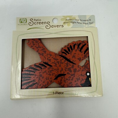 Figi by Encore Patio Screen Saver Screen Door Saver Window Saver Red ...