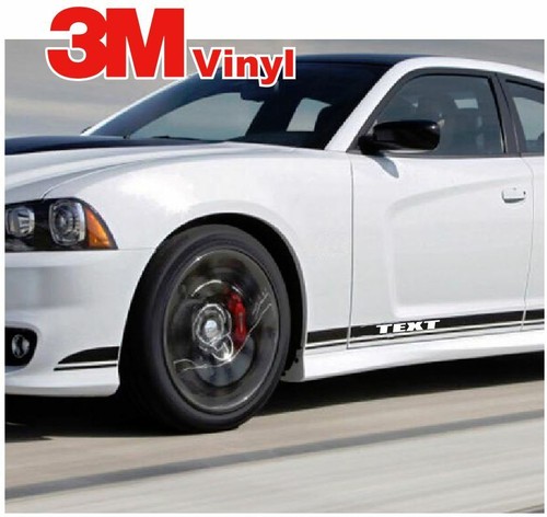 Rocker Stripe Fits: 2011 - 2020 Dodge Charger rt srt sxt Hellcat ...