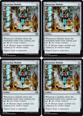 4x DECOCTION MODULE Kaladesh MTG Artifact Unc | eBay
