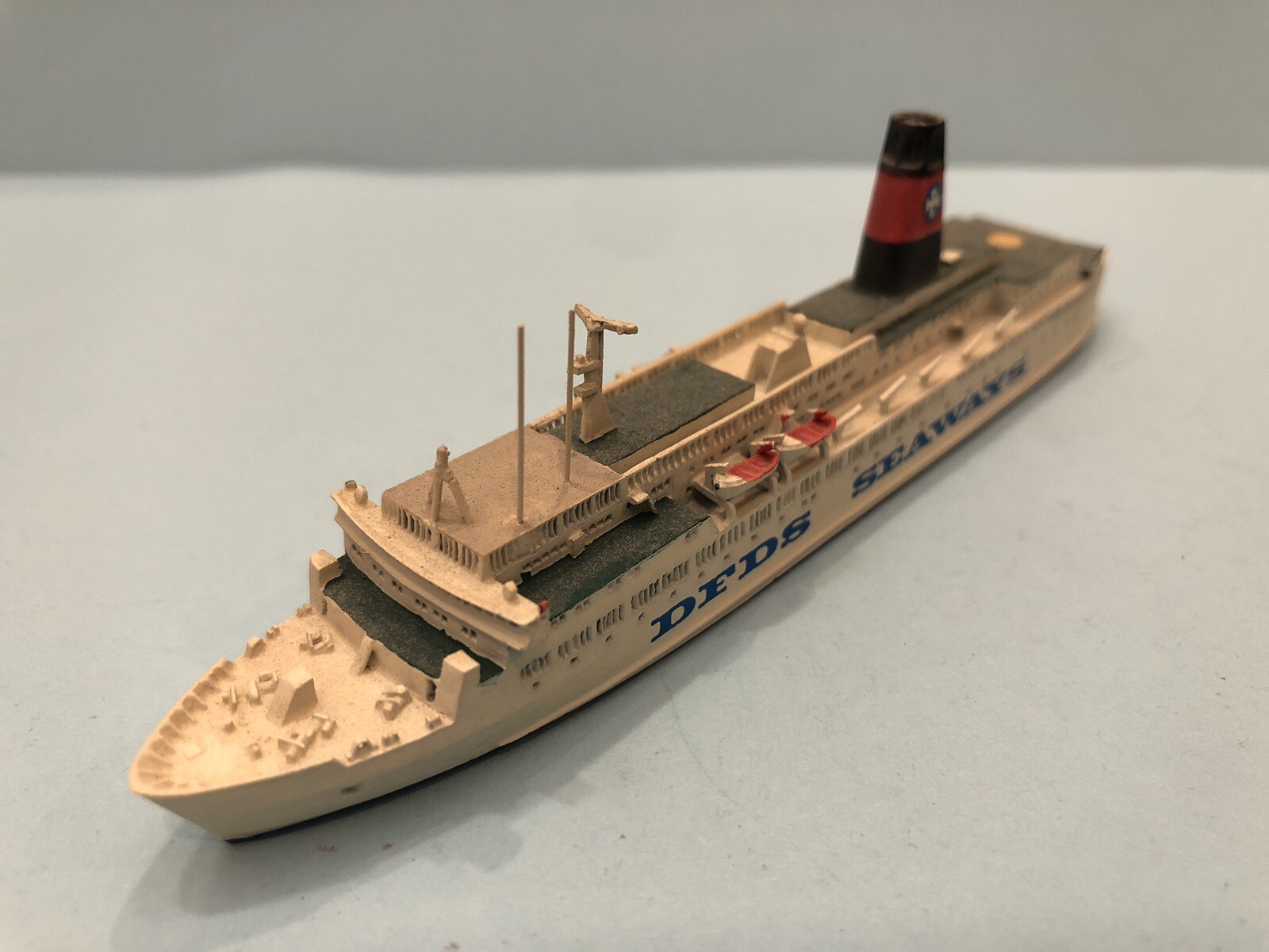 Albatros #112 Denmark Ferry Ship Dana Anglia 1978 Waterline Model ...