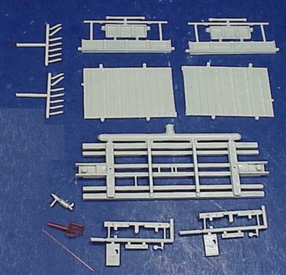 HOn3 WEST SIDE LUMBER SAND & GRAVEL CAR WISEMAN MODEL SERVICES SIMPSON ...