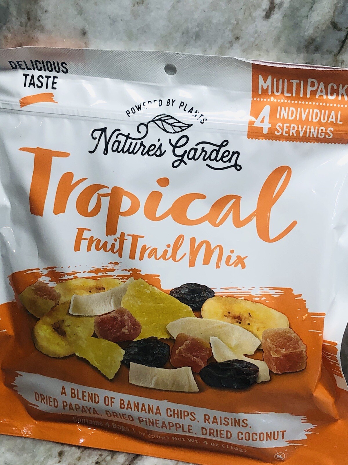 ShipN24Hours. New-Nature’s Garden Fruit Tropical Trail Mix:Contains 4 ...