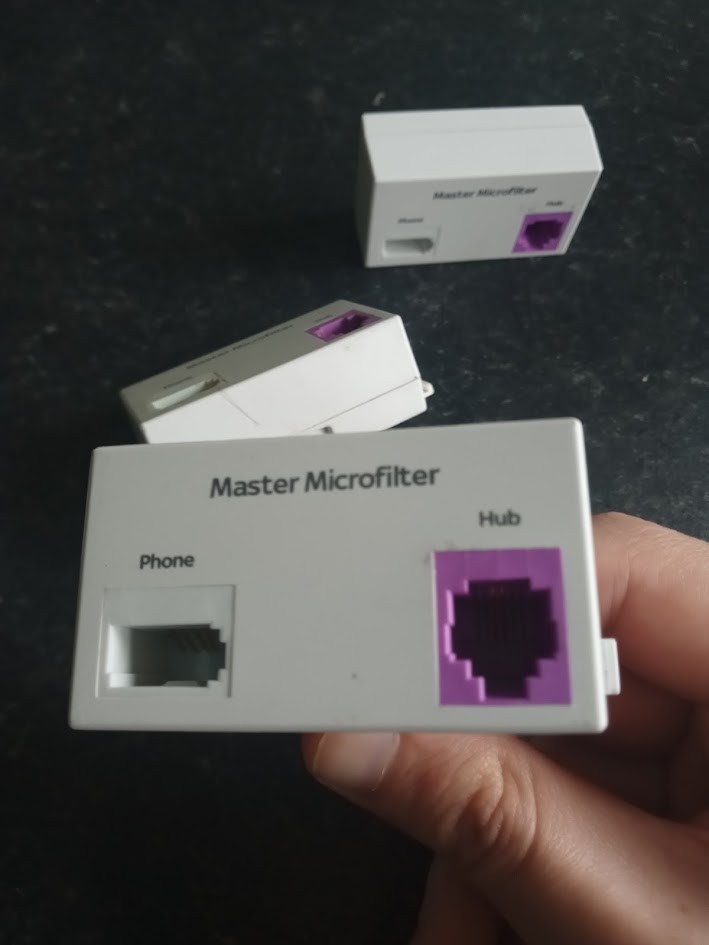 Sky Genuine Master Microfilter NEW Sky Hub RJ11 Phone Broadband ADSL ...