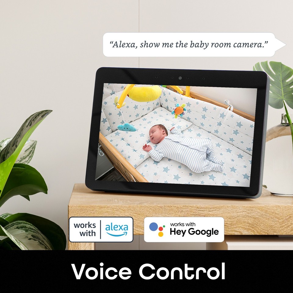 Geeni Scope 2K Quad HD Smart Auto-Tracking Security Camera with Voice ...