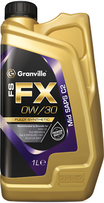 0w30 Fully Synthetic FS-FX Engine Oil Granville 1 Litre Mid Saps C2 0865 | eBay UK