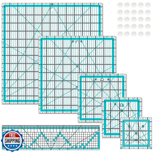 Quilting Rulers, Acrylic Quilt Ruler, Square Fabric Cutting Ruler ...