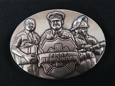 First Responder Belt Buckle | eBay