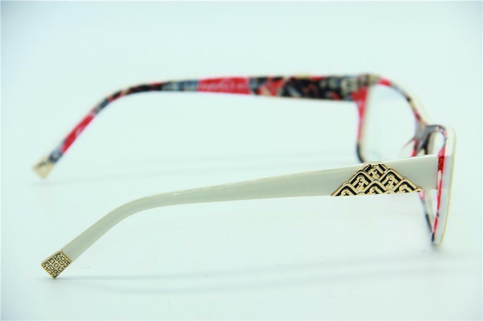 NEW COCO SONG TAKE EASY COL. 3 WHITE AUTHENTIC EYEGLASSES W/ CASE 53-16 ...