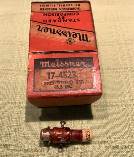 Meissner 17-4523 3rd Video IF Coil 45.5mC | eBay