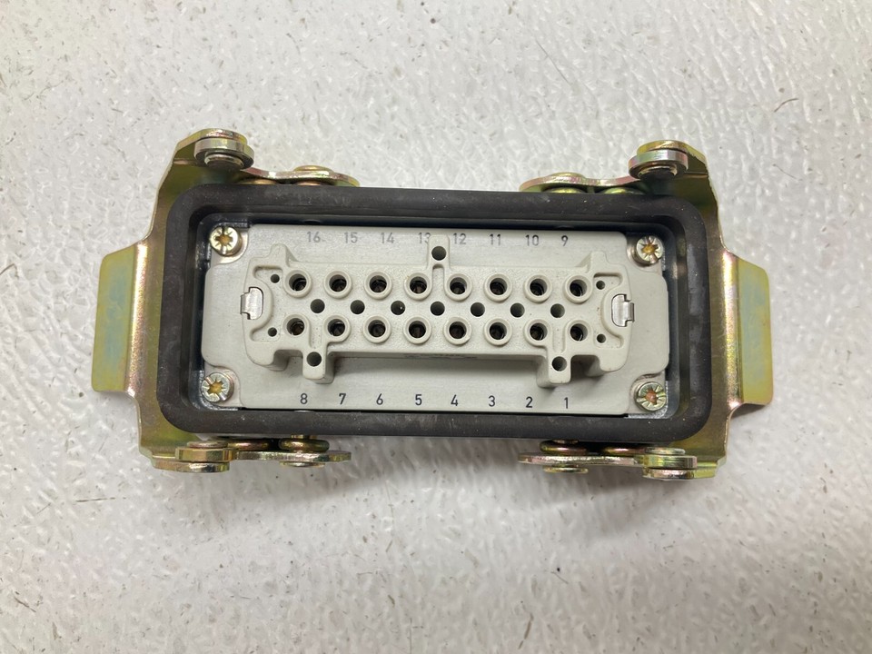 Epic H-BE 16 BS Female Connector 16 Pin 600Vac HBE16BS 10195000 (TBI ...