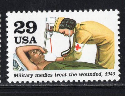 2765b * MILITARY MEDICS TREAT THE WOUNDED * U.S. Postage Stamp MNH | eBay