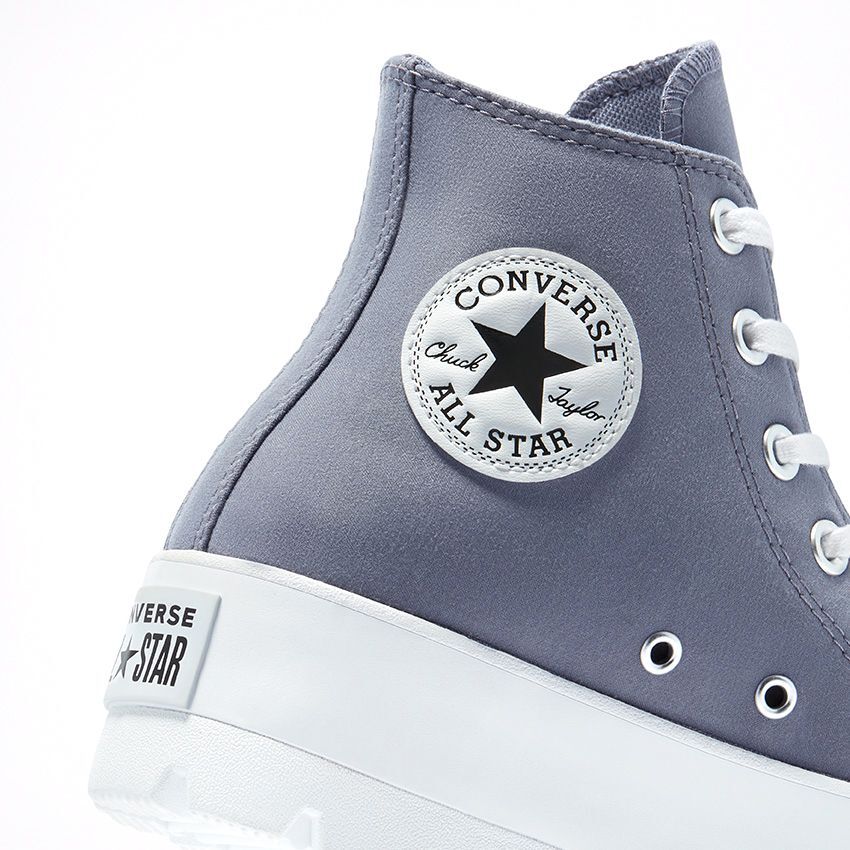 Converse Chuck Taylor All Star Lugged Blue White Platform Shoes 571165C ...