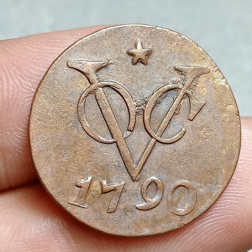 Eb08 - VOC coin 1790 Dutch NETHERLANDS INDIE High Grade | eBay