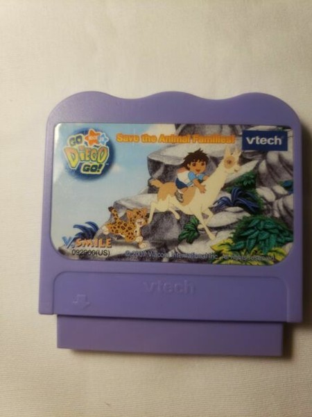 VTech V.smile "go Diego Go Save The Animal Families " Learning Game ...