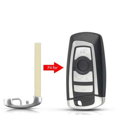 BMW KEY INSERT CAS4 F01 3 5 SERIES EMERGENCY KEY UNCUT BLADE 2010-2018 ...