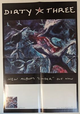 2005 Dirty Three Cinder Touch and Go Promo Poster 19 x 13 | eBay