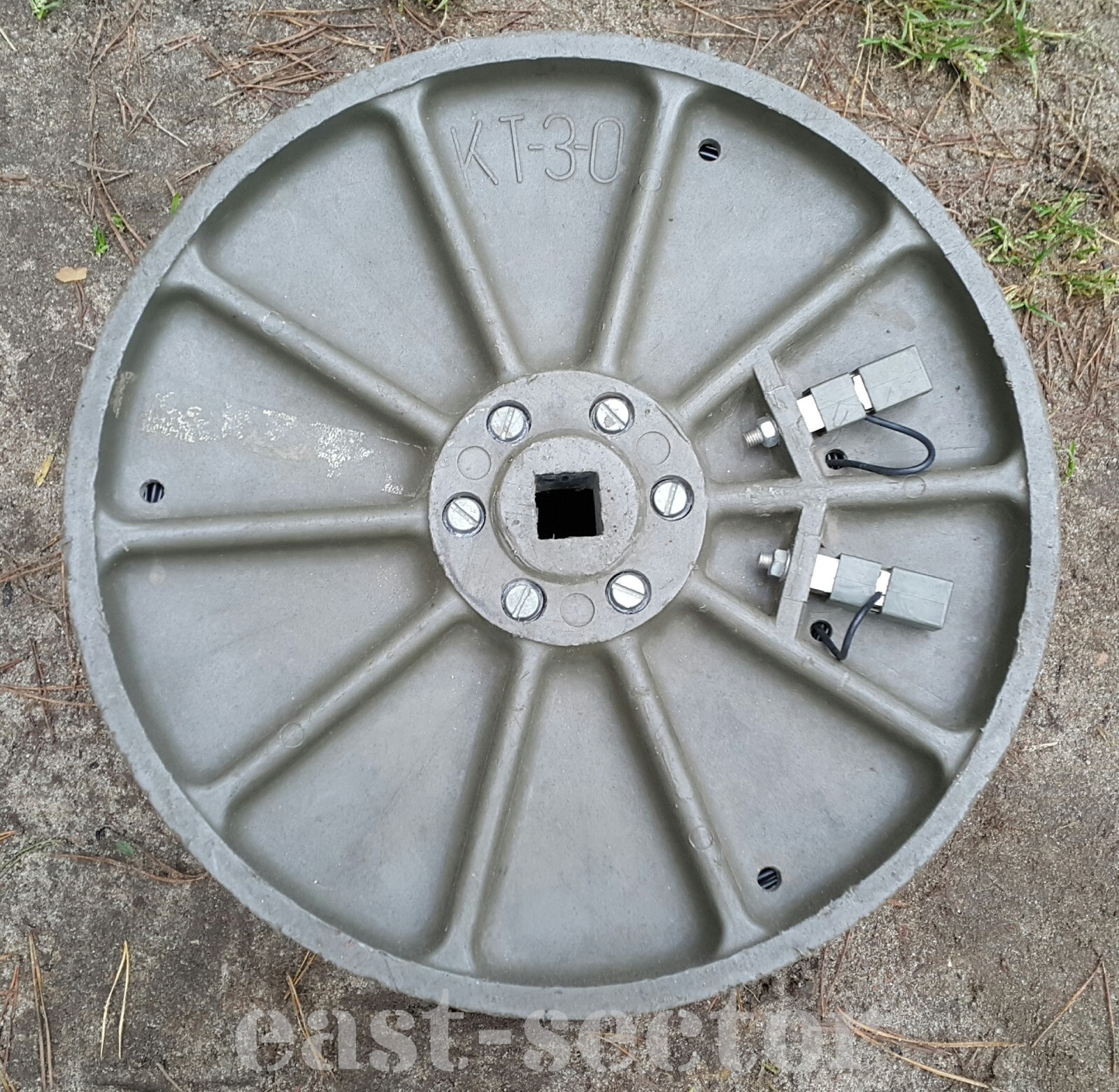 Military Two Wire Cable Spool Reel Field Telephone Phone Radio Blasting ...