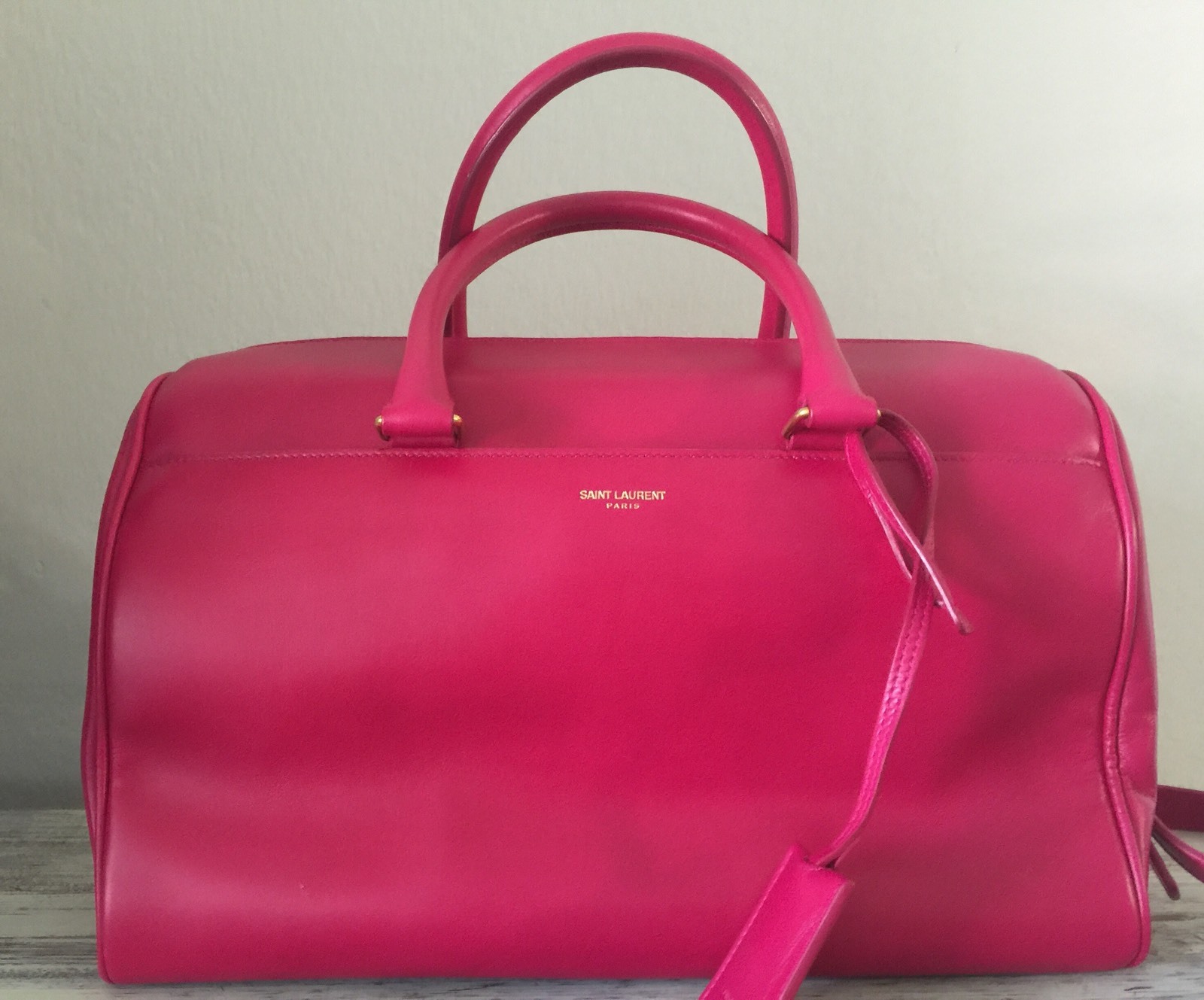 SAINT LAURENT CLASSIC DUFFLE 6 Retail $2250 - Gem