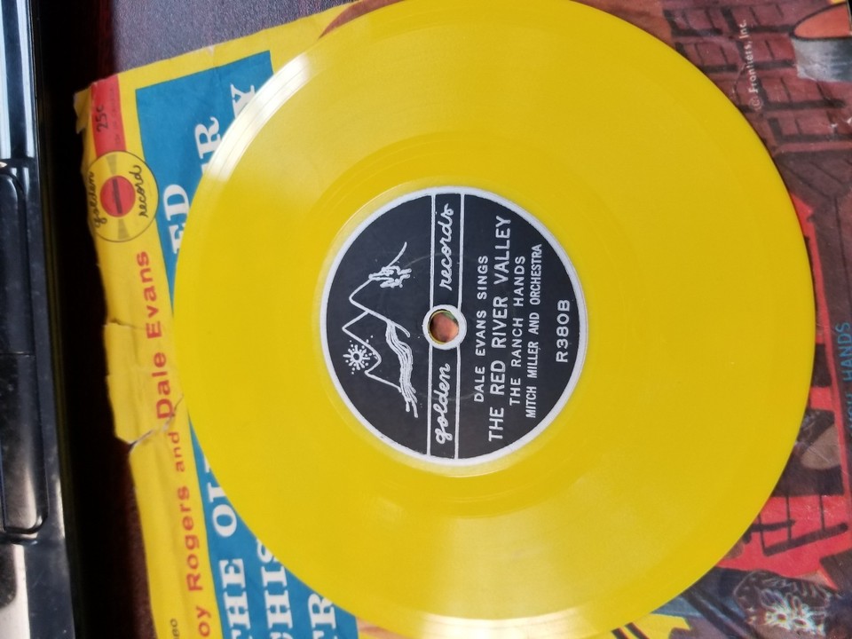 ROY ROGERS & DALE EVANS The old Chisholm trail GOLDEN RECORDS R380 | eBay