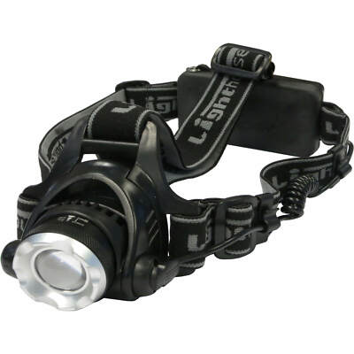 Lighthouse Elite Rechargeable LED Head Torch Black | eBay UK