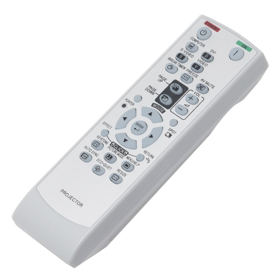 Replaced Remote RRMCGA581WJSA for Sharp Sum-3 Projector PG-F200X XG ...