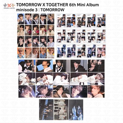 TXT Tomorrow X Together minisode 3: TOMORROW Photocard Postcard Poster ...