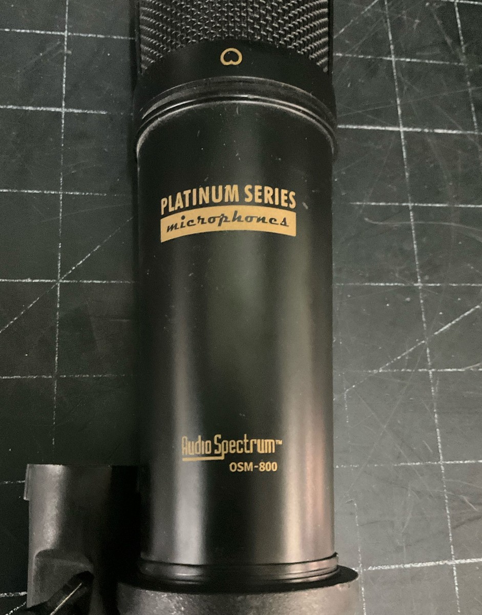 Audio Spectrum Platinum Series Cardioid Condenser Microphone Audio Spectrum Platinum Series Cardioid Condenser Microphone