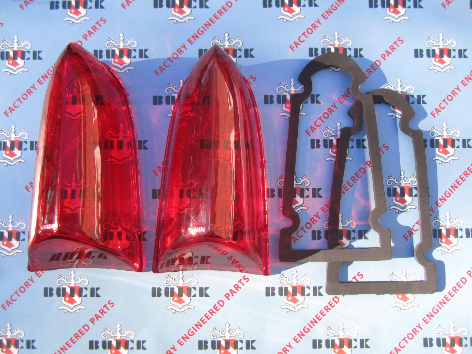 1956 Buick Century Super Roadmaster Tail Light Lens Kit | 5946952 ...