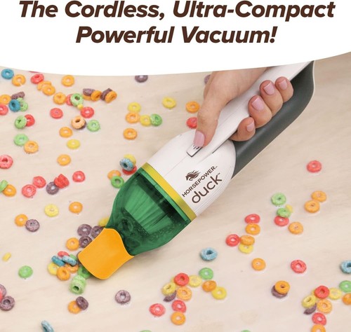 Duck Compact Cordless Vacuum by Horsepower, Gold Edition, Brown | eBay