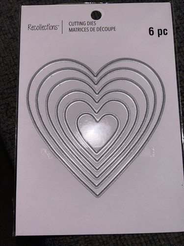 Recollections Heart Nesting Dies Set Of 5 | eBay