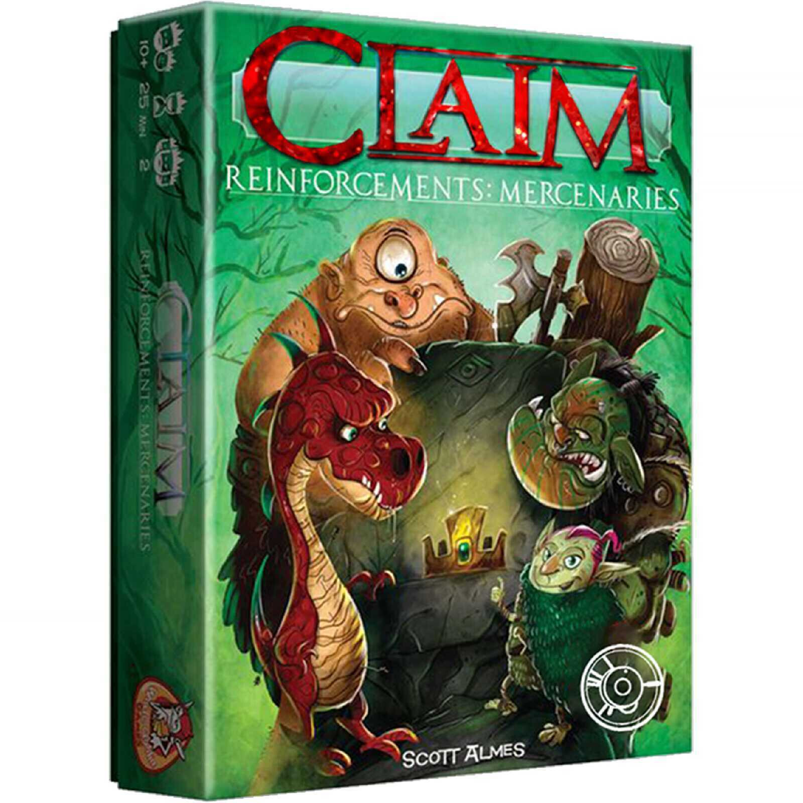 Claim: Reinforcements: Mercenaries - Card Board Game Expansion - New ...